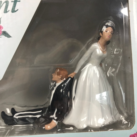 Party Supplies | Reluctant Groom Wedding Cake Topper | Poshmark